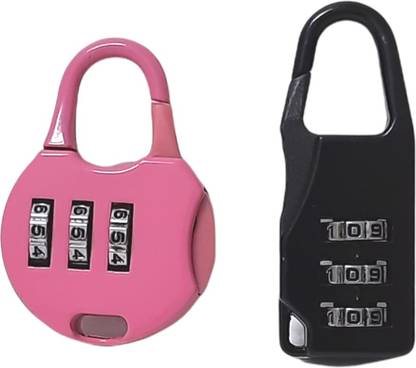 kistapo 4 Digit Number Combination Travel Luggage Password Lock (Pack ...