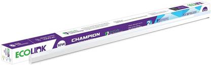 EcoLink EcoLink 10-Watt Polycarbonate Batten Warm White LED Tube Light ...