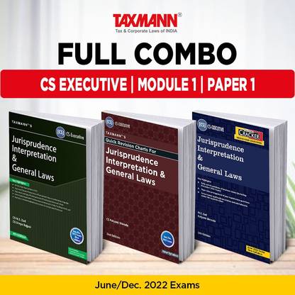 Taxmann's FULL COMBO For CS Executive June/Dec. 2022 Exams – Module 1 ...