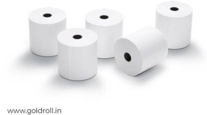 Flipkart.com | Gold Roll Thermal billing roll 79mm x 2omtr black ...