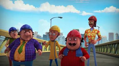 Motu Patlu Poster for Wall |All Motu Patlu Character A3 Posters for ...