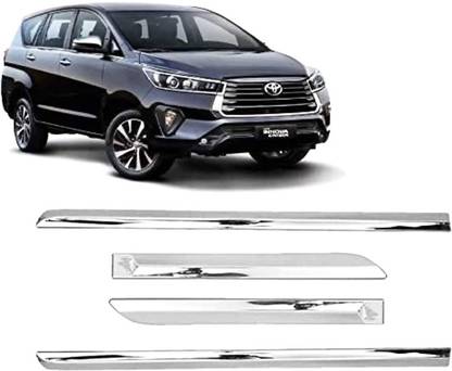 AMARIO Car side beading Chrome Toyota Innova Crysta Side Garnish Price ...