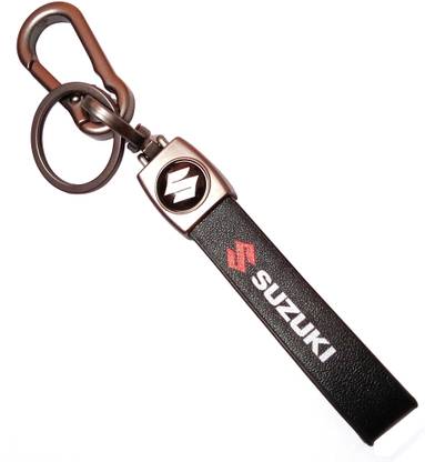 SUZUKI key chains hook black leather Key Chain Price in India - Buy ...