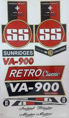 MLR SS SUNRIDGES RETRO CLASSIC VA - 900 BAT STICKER Bat Sticker - Buy ...