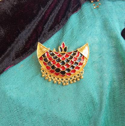 balaji gold assamese traditional junbiri design sarre pin Brooch Price ...