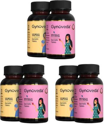 Gynoveda PCOS, PCOD With Delayed Periods Ayurvedic Tablets, Treat Root ...