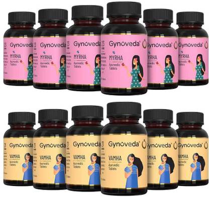 Gynoveda PCOS, PCOD With Delayed Periods Ayurvedic Tablets, Treat Root ...