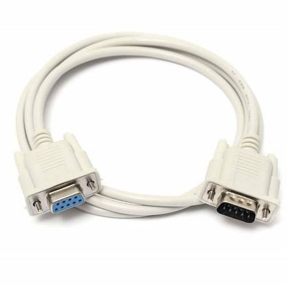 PAC Patch Cable 1.5 m 9 Pin Serial Male to Female Extension Cable Lead ...