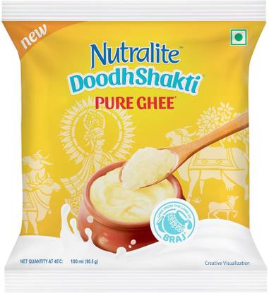 Nutralite Doodhshakti Ghee 90.5 g Pouch Price in India - Buy Nutralite ...