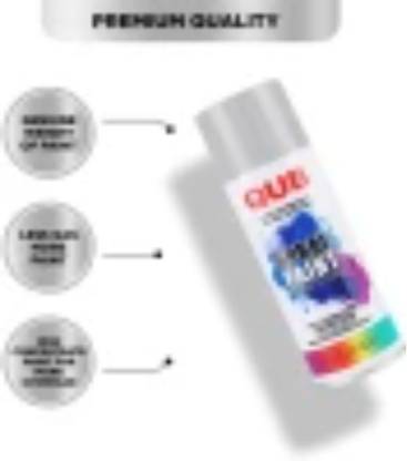 QUBE Silver Spray Paint 450 ml Price in India - Buy QUBE Silver Spray ...