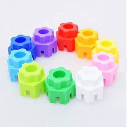 SPKART DIY Smart Assembly Hexagonal Block Different Pack Shape Locking ...