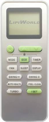 LipiWorld 237 AC Remote Control Compatible for Sansui AC Remote ...