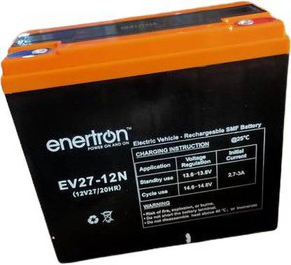 ENERTRON EV 27-12N 27 Ah Battery for Bike Price in India - Buy ENERTRON ...