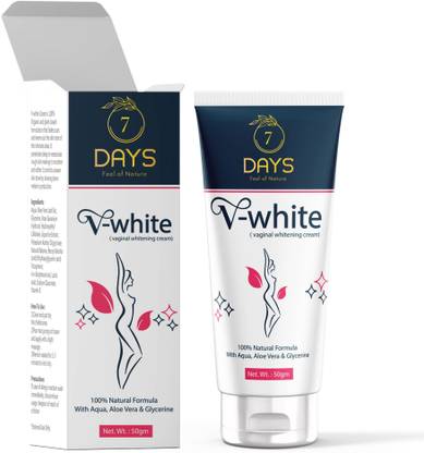 7 Days V WHITE BODY SKIN lightening cream, intimate area cream Price in ...