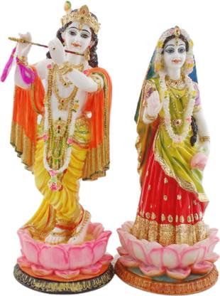 Matchless Gifts Radha Krishna Decorative Showpiece - 30 cm Price in ...