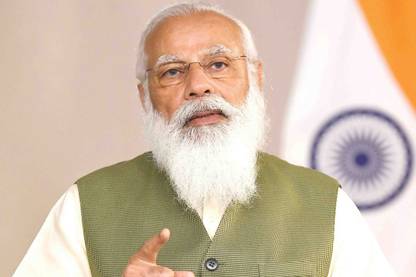 Narendra Modi Sticker Poster|PM Of India|Decorative Wall Sticker Poster ...