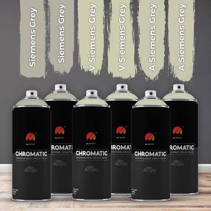 Chromatic Siemens Grey,V Siemens Grey & A Siemens Grey Spray Paint 400 ...