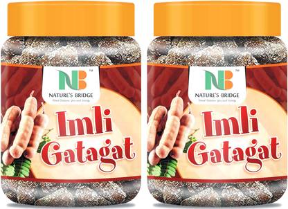 Nature's Bridge Gatagat Emli Imli Candy (Khatta Mitha Swad) (Churan ...