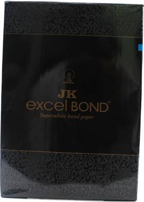 Flipkart.com | JK Excel Bond Unruled A4 Size 500 Sheet 85 gsm Bond ...