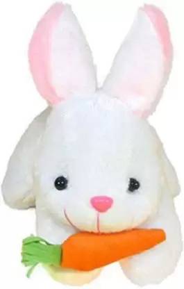 Nischay Traders White rabbit With Carrot Soft Toys for Kids Birthday ...
