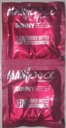 MANKIND MANFORCE SUNNY NON FLAVOR CONDOM ( 2 SHEET) Condom Price in ...