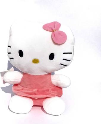 Teddy Daddy Hello Kitty Soft Toy (Pink- 1 Single Piece) - 25 cm - Hello ...