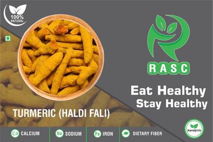 RASC Whole Turmeric| Haldi Gatiya| Sabut Haldi | Whole Haldi | Pack of ...