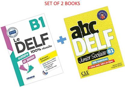 Le DELF Scolaire Et Junior 100% Réussite B1 Livre + ABC DELF Junior Scolaire-Niveau B1 Livre-Web ...