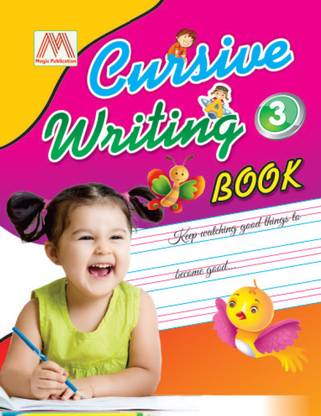 Cursive Writing Part 3 | English Writing Book For Kids | Print Mirchi ...