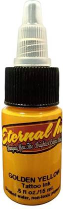 ETERNAL Golden Yellow Tattoo Permanent Ink 1/2 oz Tattoo Ink Price in ...