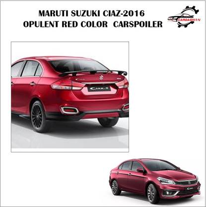 cardashion MARUTI SUZUKI CIAZ 2016 SPOILER WITH LIGHT Car Spoiler Price ...