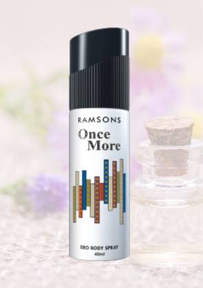 RAMSONS (DBS55) ONCE MORE Deo Body Spray 40ml Deodorant Spray - For Men ...