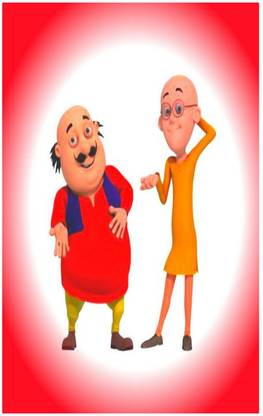 Motu Patlu Poster For Room Paper Print - Animation & Cartoons posters ...
