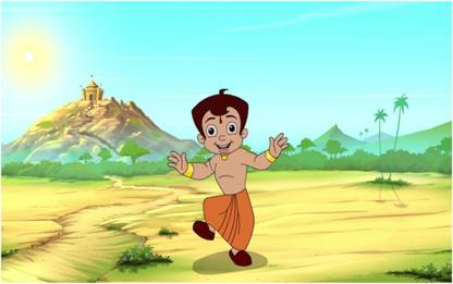 Chota Bheem Poster For Room Paper Print - Animation & Cartoons posters ...