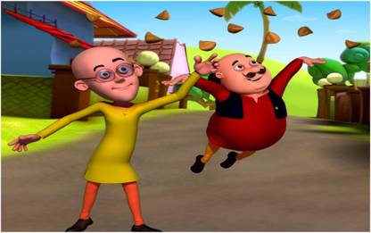 Motu Patlu Poster For Room Paper Print - Animation & Cartoons posters ...