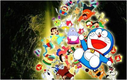Doraemon Poster For Room Paper Print - Animation & Cartoons posters in ...