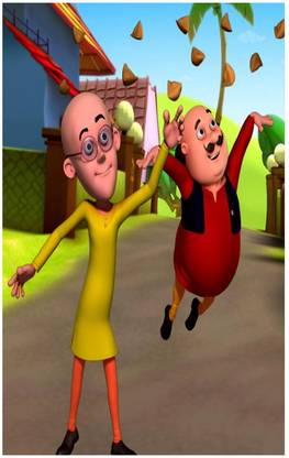 Motu Patlu Poster For Room Paper Print - Animation & Cartoons posters ...