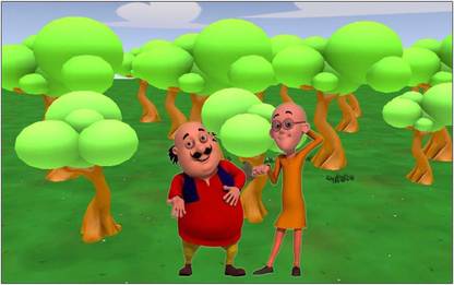 Motu Patlu Poster For Room Paper Print - Animation & Cartoons posters ...