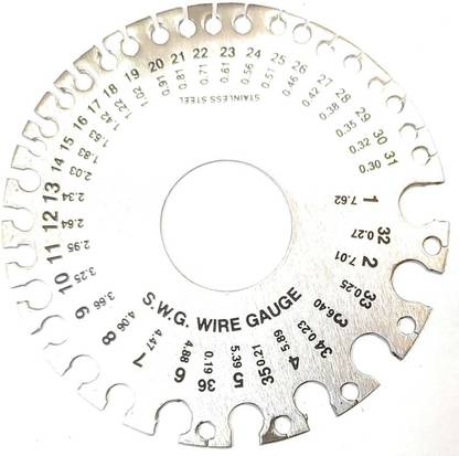 Lovely OMEGA Round Stainless Steel Wire Gauge Radius Gauge Price in ...