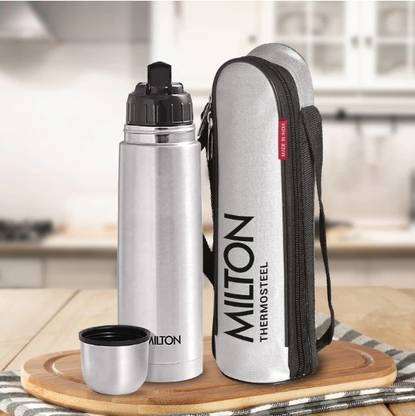 MILTON Thermosteel 1litre flip type water bottle 1000 ml Bottle - Buy ...