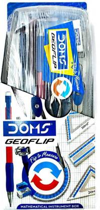 DOMS Geoflip Mathmatical Instrument Geometry Box Price in India - Buy ...