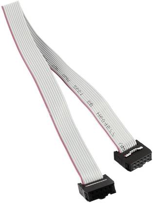 e4u 10 Pin FRC Cable Female To Female 2mm Medium Pitch Connector 12 ...