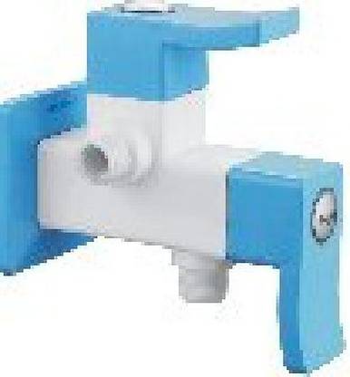 raksha flo EDL-103 , 2 way angle cock bib plastic water tap with wall ...