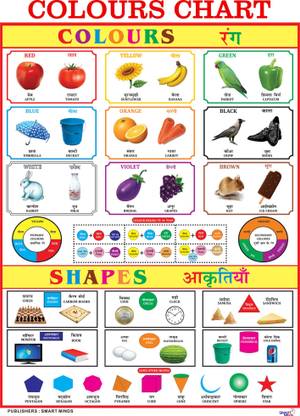 Basic Color Chart For Kids