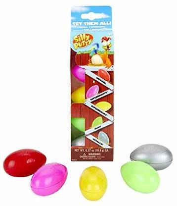 CRAYOLA Silly Putty Variety Eggs (Original, Superbright, Glow, Metallic ...