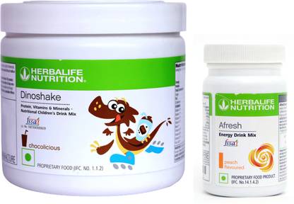 Herbalife Nutrition Dino Shake Chocolate Flavor With Afresh Energy ...