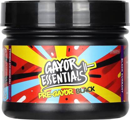 gayor essentials Pre-Gayor Black Properly Dosed Advanced PreWorkout ...