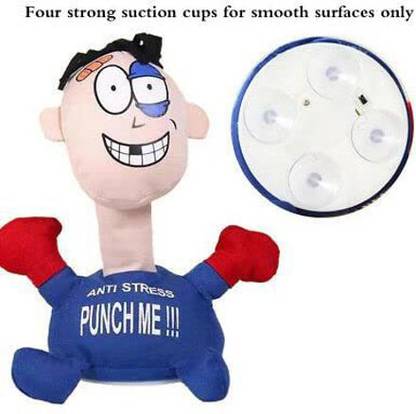 ADR PLAYZONE Funny Punch Me Doll, Anti-Stress Punch me Toy, - Funny ...