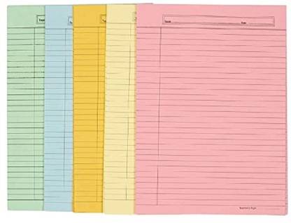 Flipkart.com | Eclet 100 Sheet 90 GSM One side ruled Color Project ...