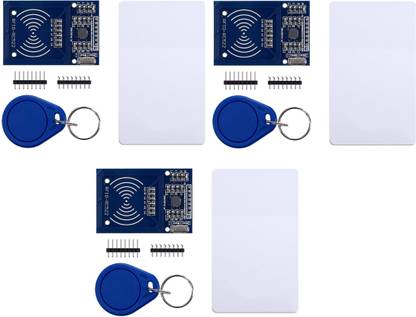 Scriptronics MFRC RC522 RFID-RC522 RF IC Card Reader Sensor Module Pack ...